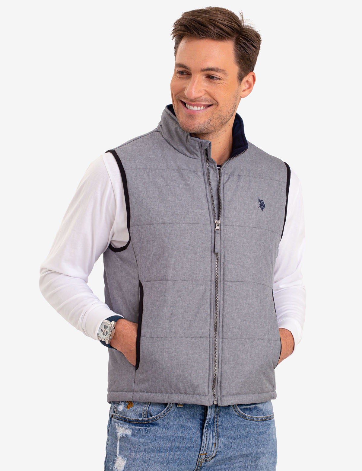 LIGHT PUFFER LAYERING VEST– U.S. Polo Assn.