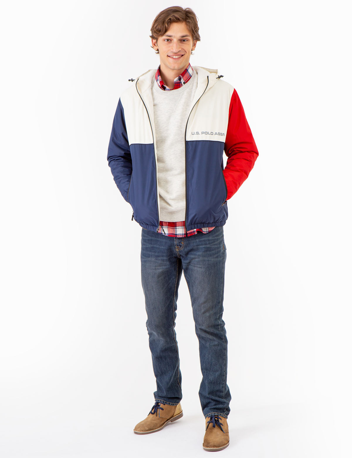 COLORBLOCK AMERICANA WINDBREAKER– U.S. Polo Assn.
