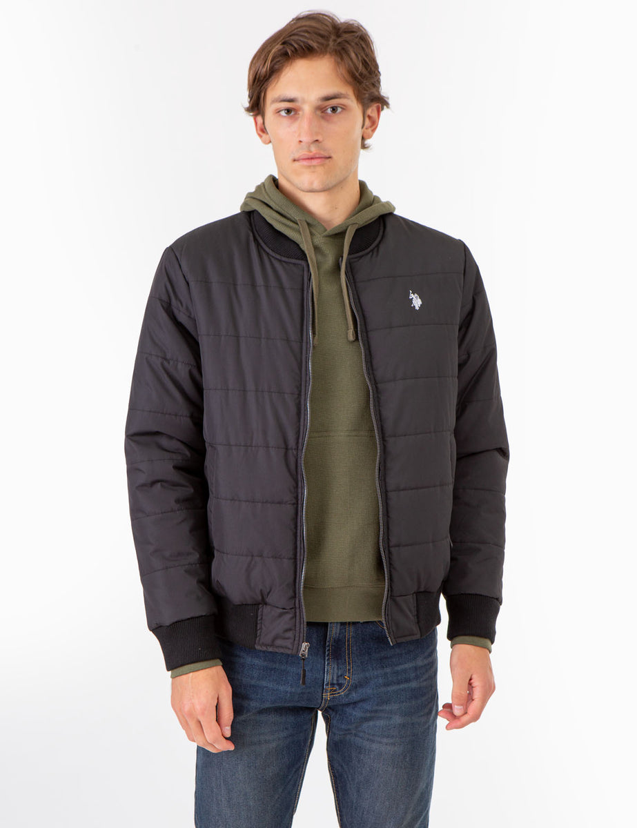 QUILTED BOMBER JACKET– U.S. Polo Assn.