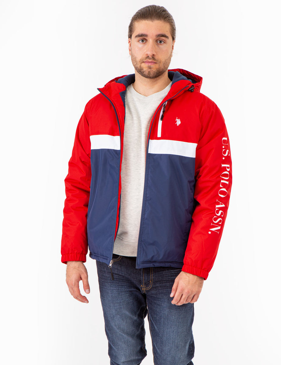 SIGNATURE TRI COLOR WINDBREAKER– U.S. Polo Assn.