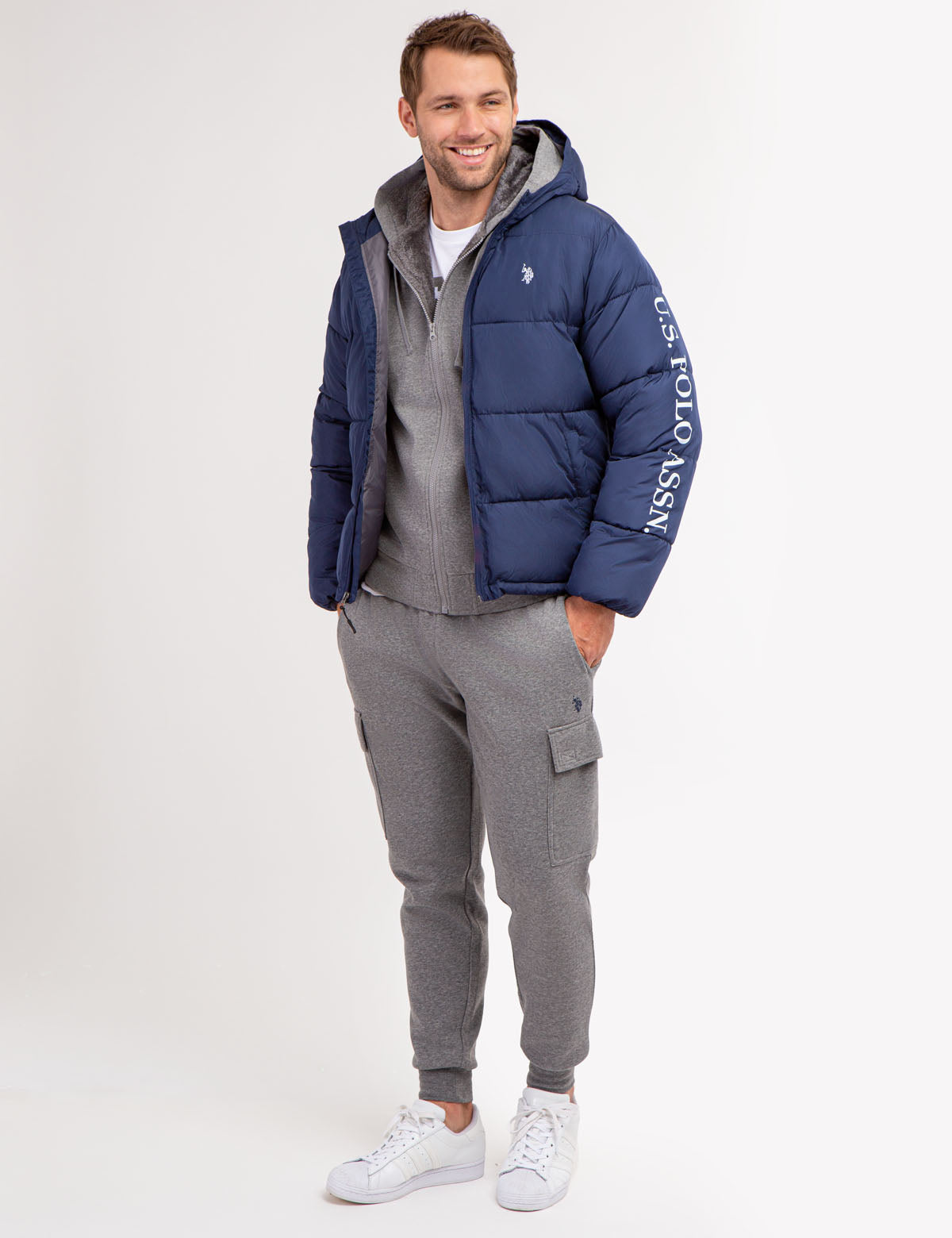 USPA QUILTED PUFFER JACKET– U.S. Polo Assn.