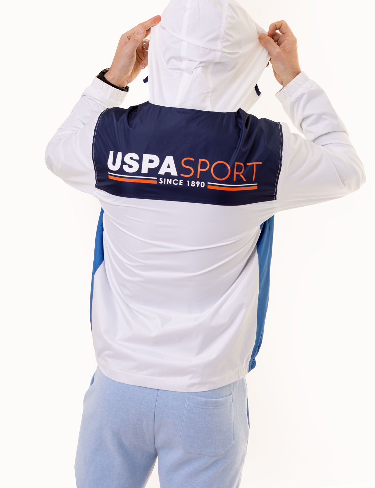 USPA SPORT COLORBLOCK WINDBREAKER– U.S. Polo Assn.
