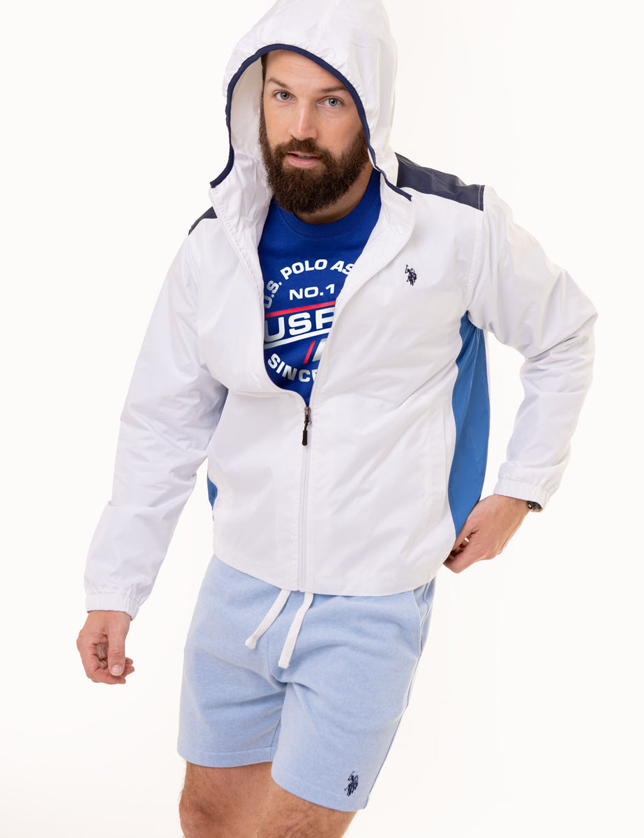 USPA SPORT COLORBLOCK WINDBREAKER– U.S. Polo Assn.
