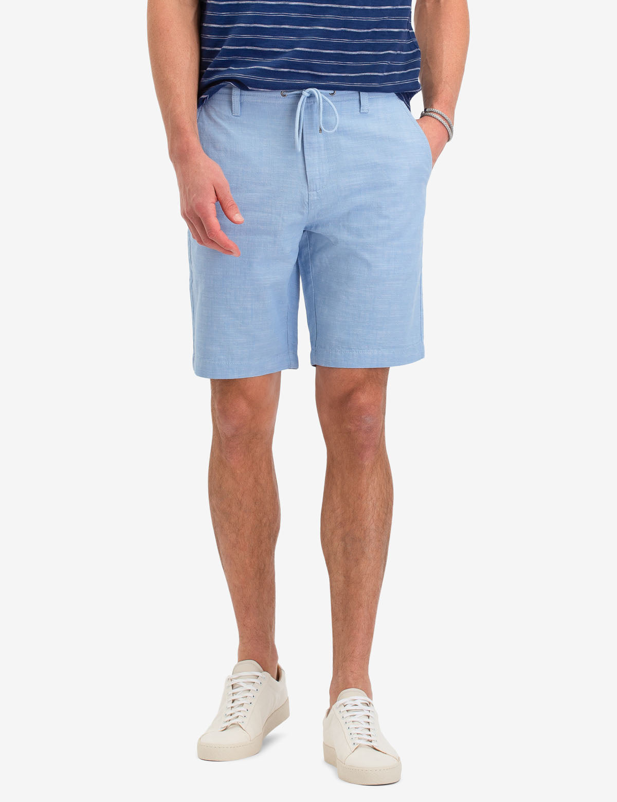 SLUB TEXTURED DRAWSTRING SHORTS– U.S. Polo Assn.