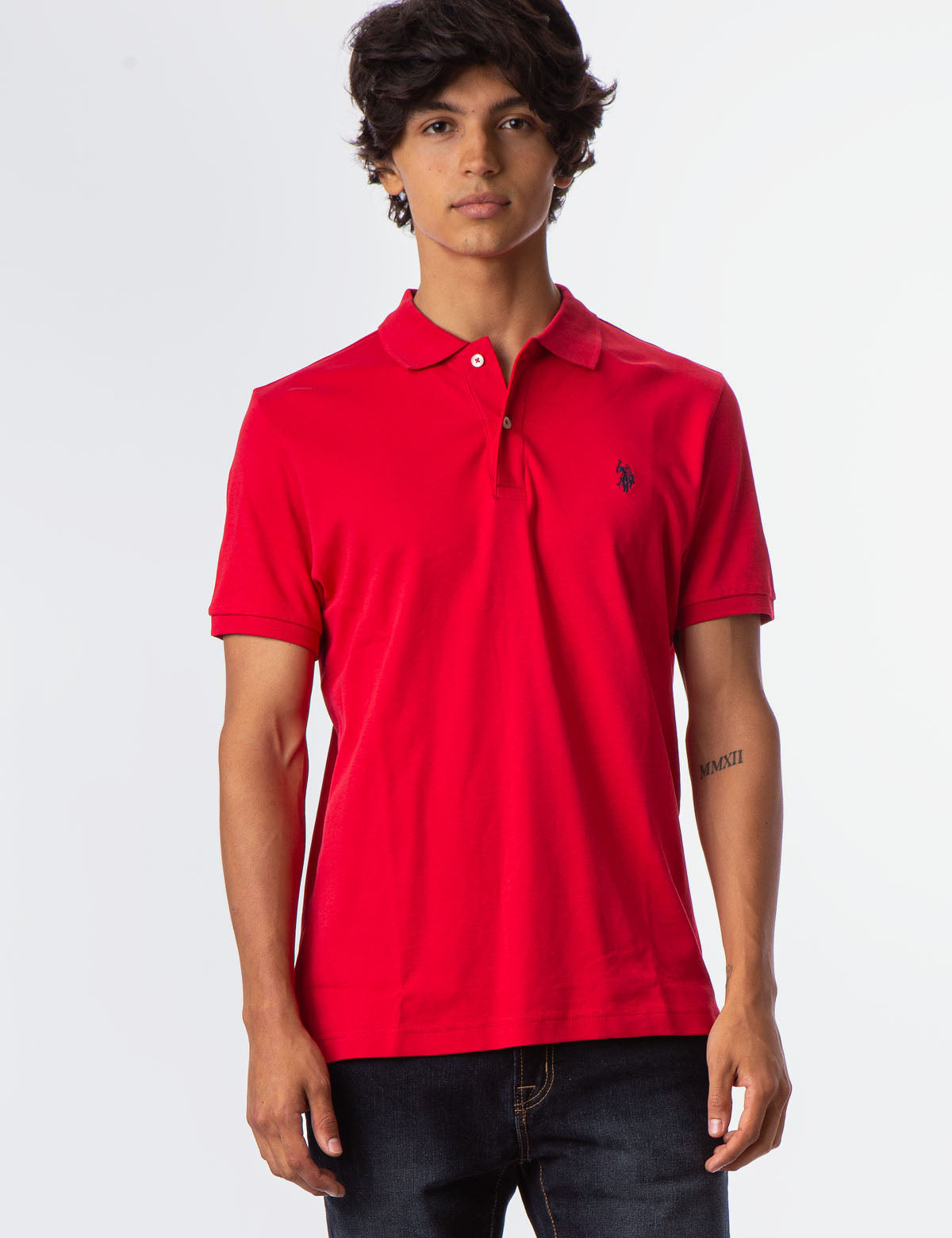 SOLID INTERLOCK POLO SHIRT– U.S. Polo Assn.