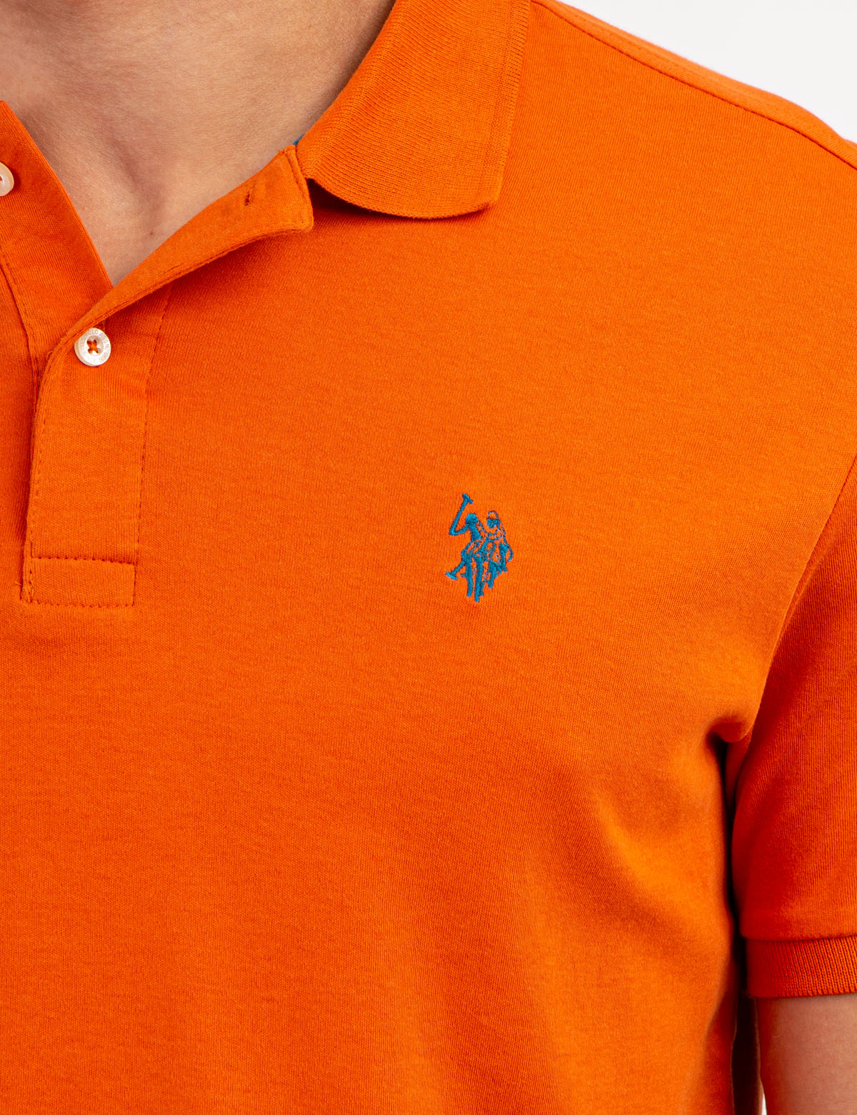 SOLID INTERLOCK POLO SHIRT– U.S. Polo Assn.