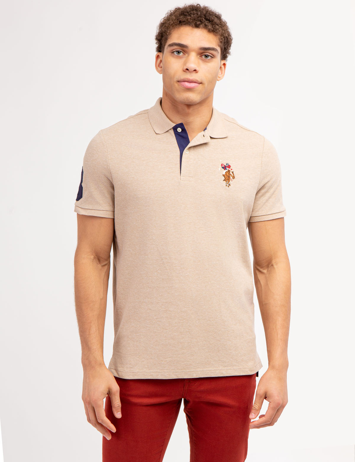 MULTI COLOR BIG LOGO POLO SHIRT– U.S. Polo Assn.