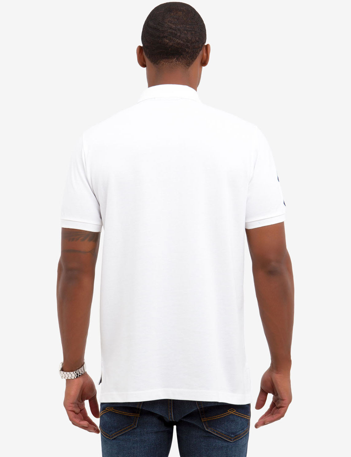 MULTI COLOR BIG LOGO SOLID POLO SHIRT– U.S. Polo Assn.