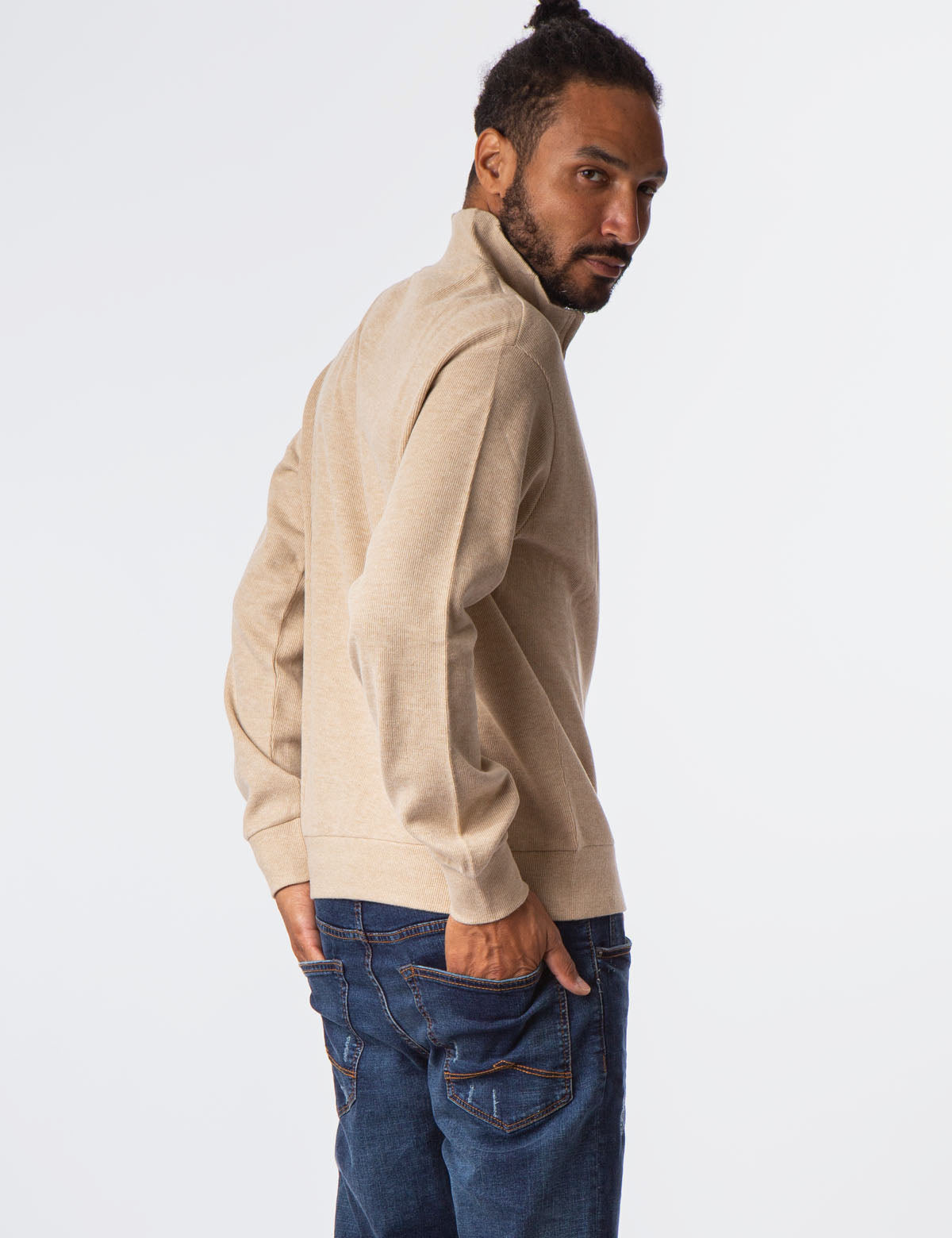 QUARTER ZIP SWEATER– U.S. Polo Assn.