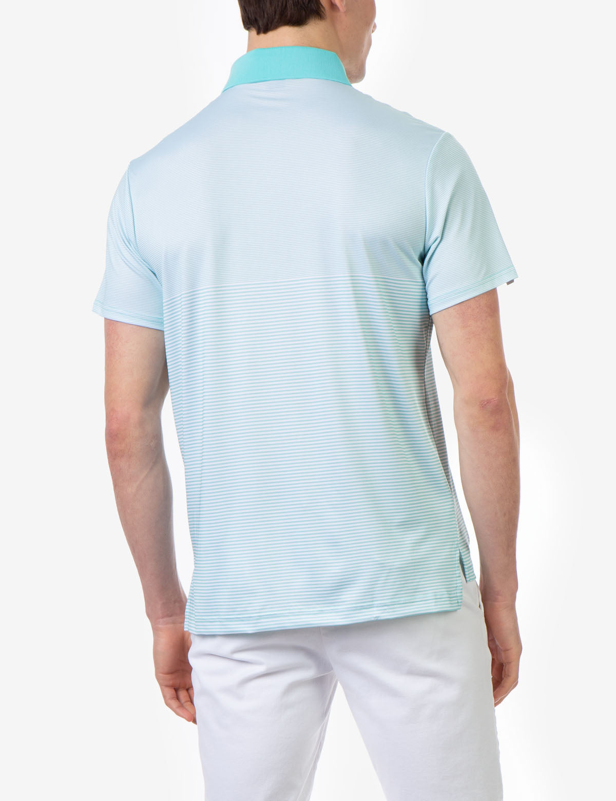 COLORBLOCK PRINTED JERSEY POLO SHIRT– U.S. Polo Assn.