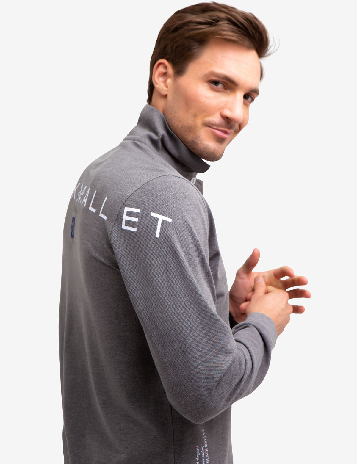 SOLID PIQUE LONG SLEEVE POLO SHIRT– U.S. Polo Assn.