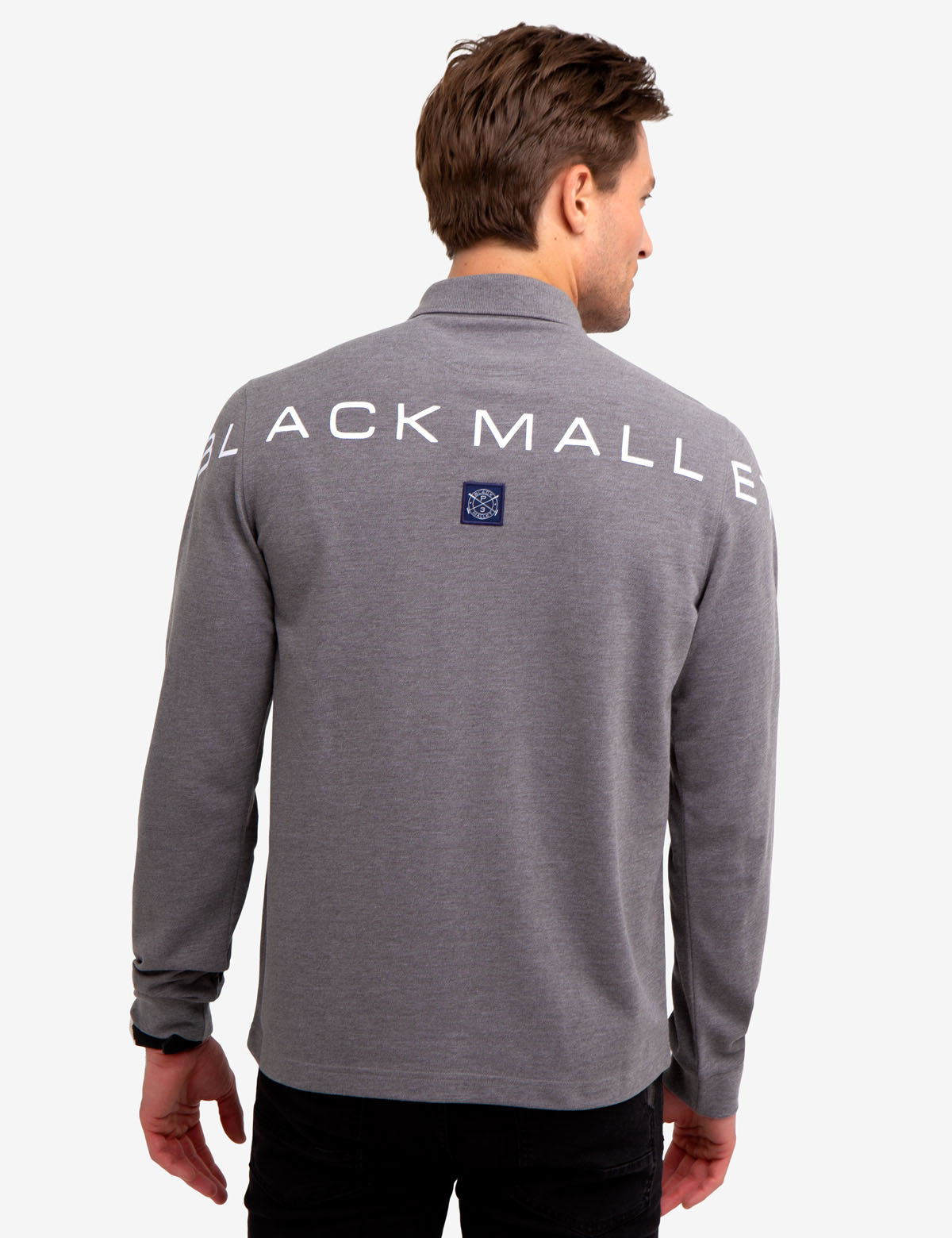 SOLID PIQUE LONG SLEEVE POLO SHIRT– U.S. Polo Assn.