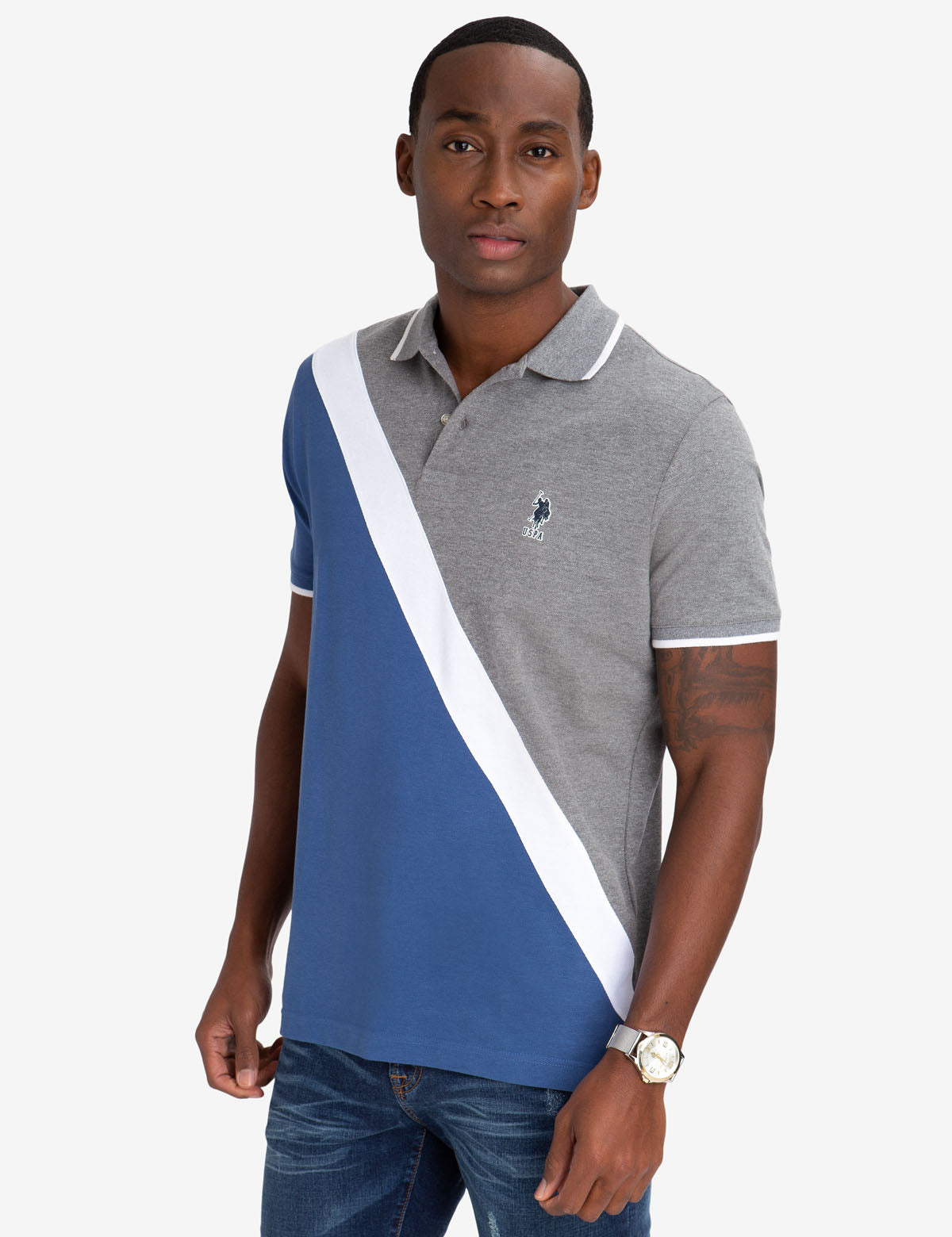 RUBBER LOGO POLO SHIRT– U.S. Polo Assn.