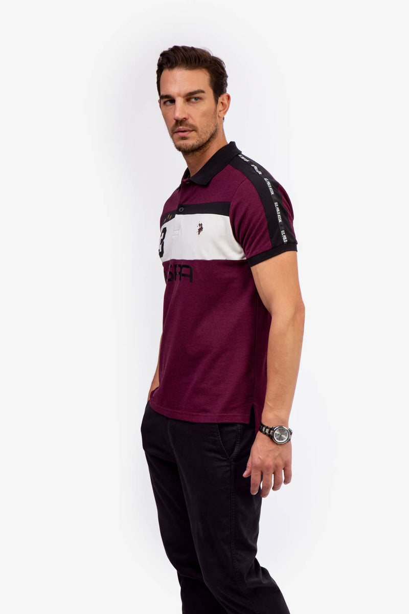 USPA PIQUE COLORBLOCK POLO SHIRT– U.S. Polo Assn.