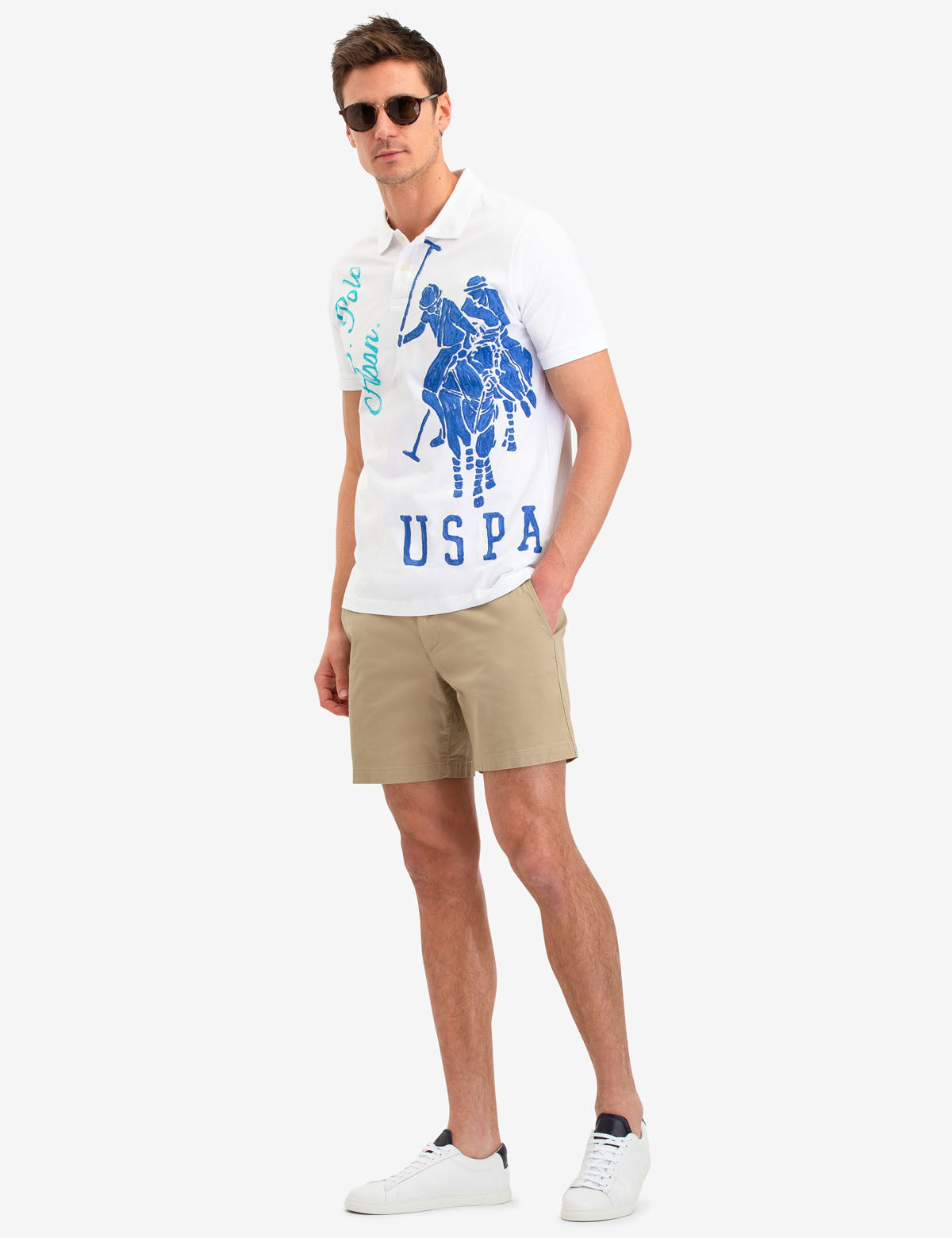 USPA GRAPHIC LOGO POLO SHIRT– U.S. Polo Assn.