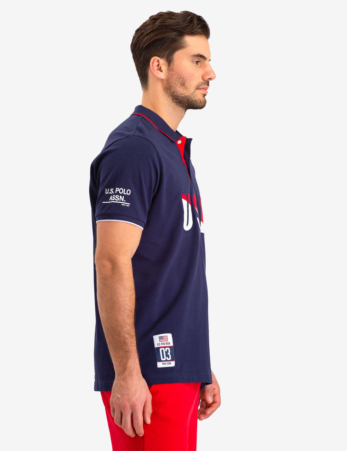 USA APPLIQUED LOGO POLO SHIRT– U.S. Polo Assn.
