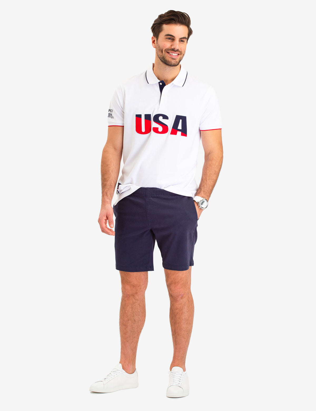 USA APPLIQUED LOGO POLO SHIRT– U.S. Polo Assn.
