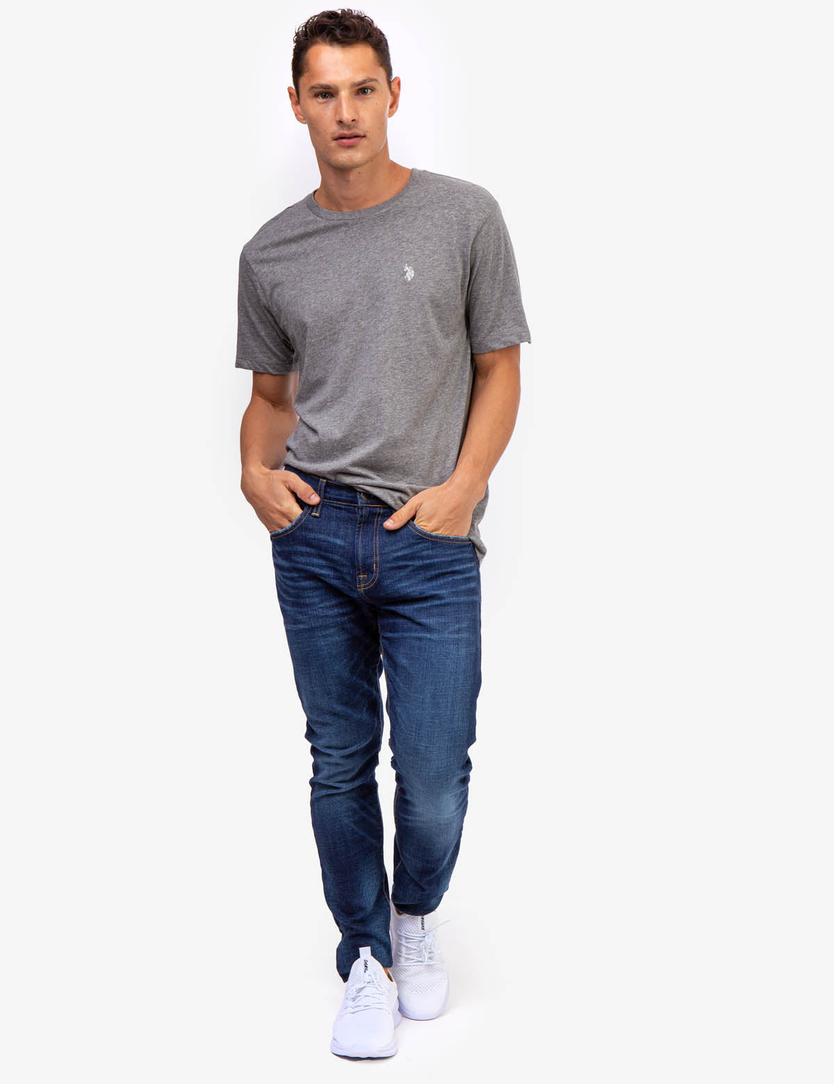 SOLID CREW NECK T-SHIRT– U.S. Polo Assn.