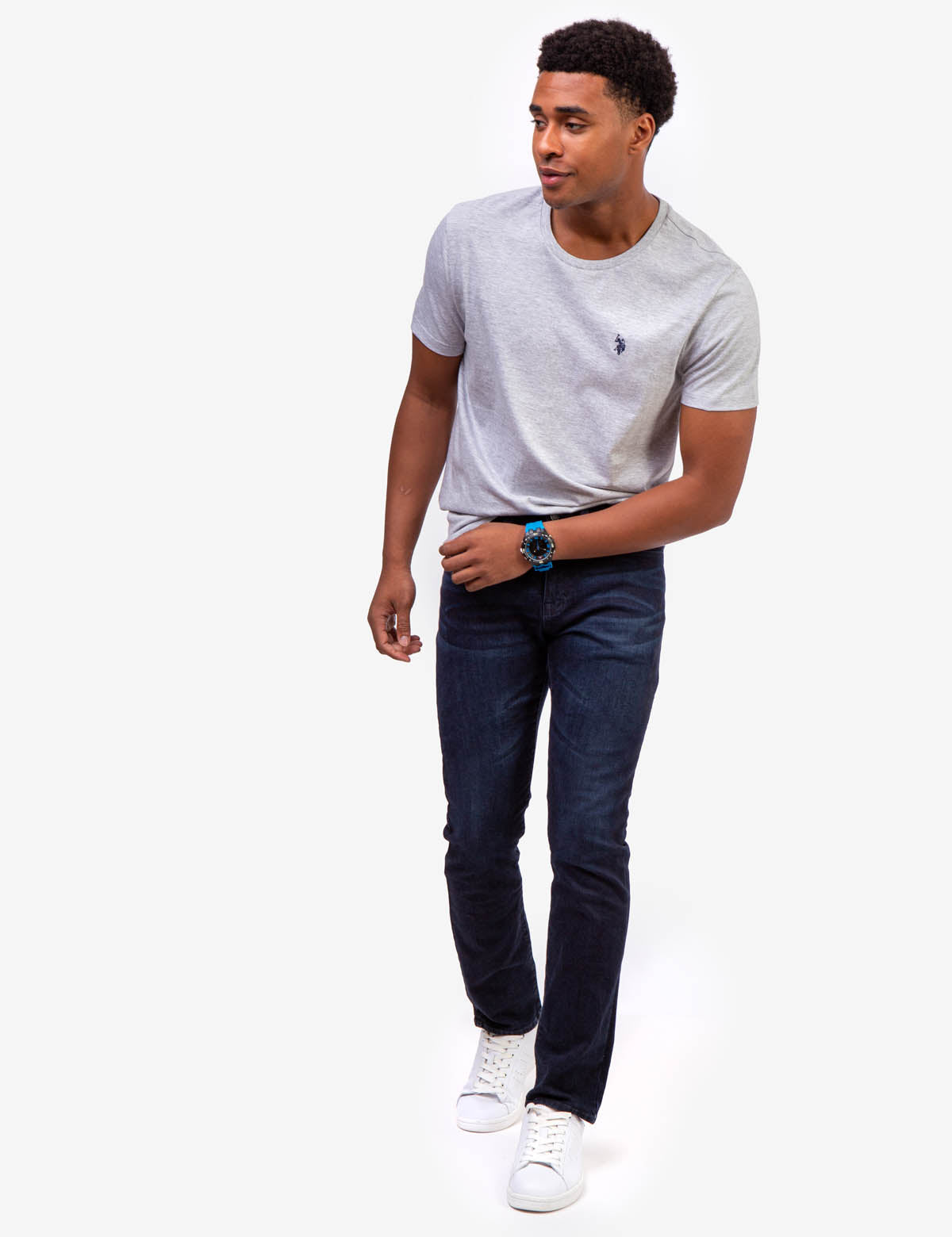 SOLID CREW NECK T-SHIRT– U.S. Polo Assn.