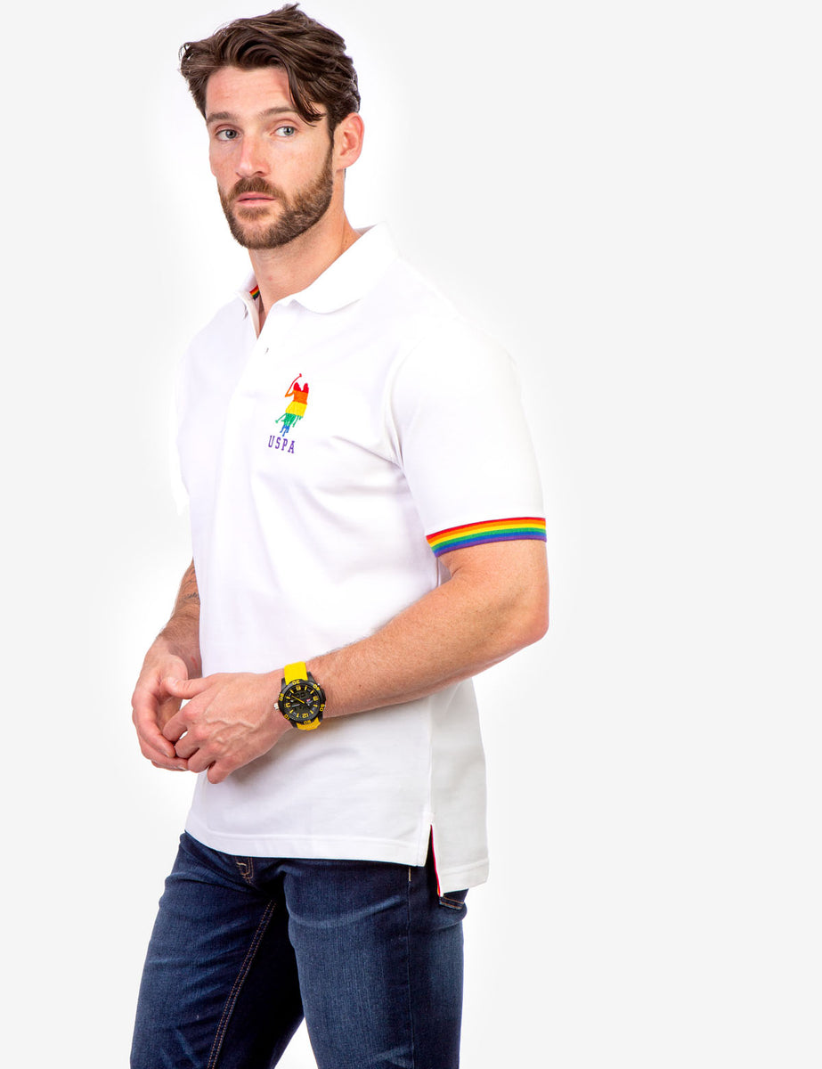 PRIDE SOLID POLO SHIRT– U.S. Polo Assn.