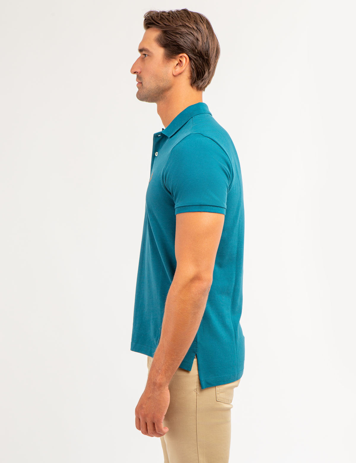 SOLID PIQUE SMALL LOGO POLO SHIRT– U.S. Polo Assn.