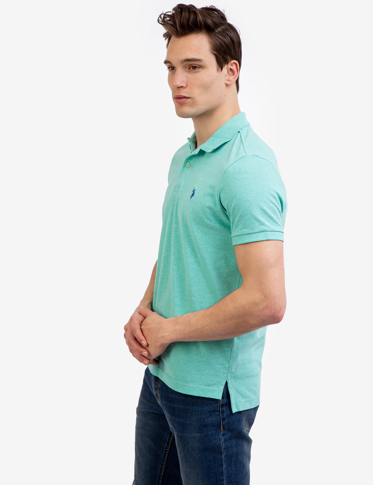 PIQUE SMALL LOGO POLO SHIRT– U.S. Polo Assn.