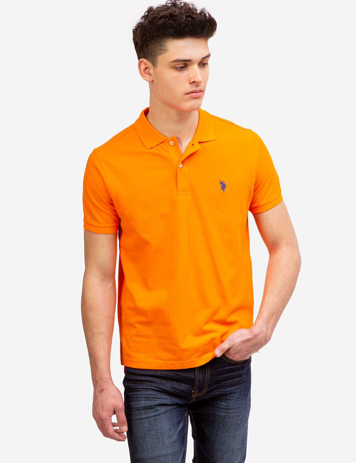 PIQUE SMALL LOGO POLO SHIRT– U.S. Polo Assn.