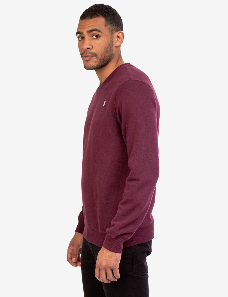 SOLID CREW NECK SWEATSHIRT– U.S. Polo Assn.