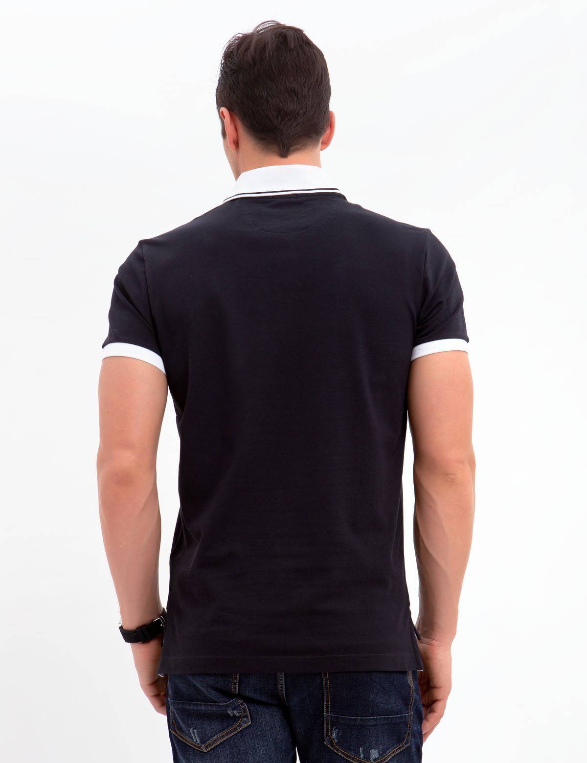 BLACK MALLET POLO SHIRT– U.S. Polo Assn.