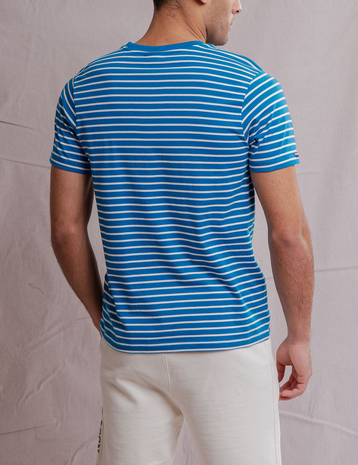WHITE LABEL SUPIMA COTTON STRIPED T-SHIRT– U.S. Polo Assn.