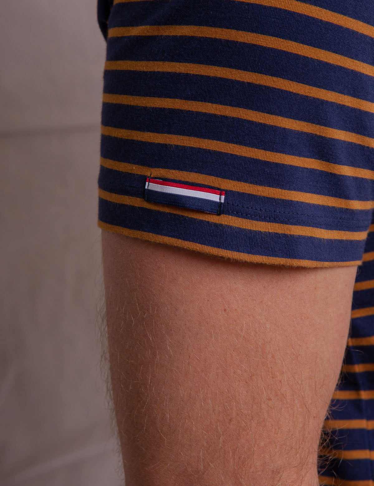 WHITE LABEL SUPIMA COTTON STRIPED T-SHIRT– U.S. Polo Assn.