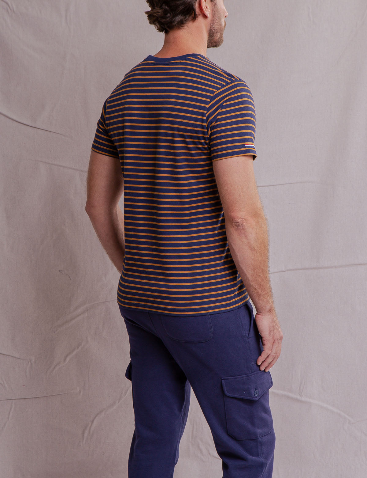 WHITE LABEL SUPIMA COTTON STRIPED T-SHIRT– U.S. Polo Assn.