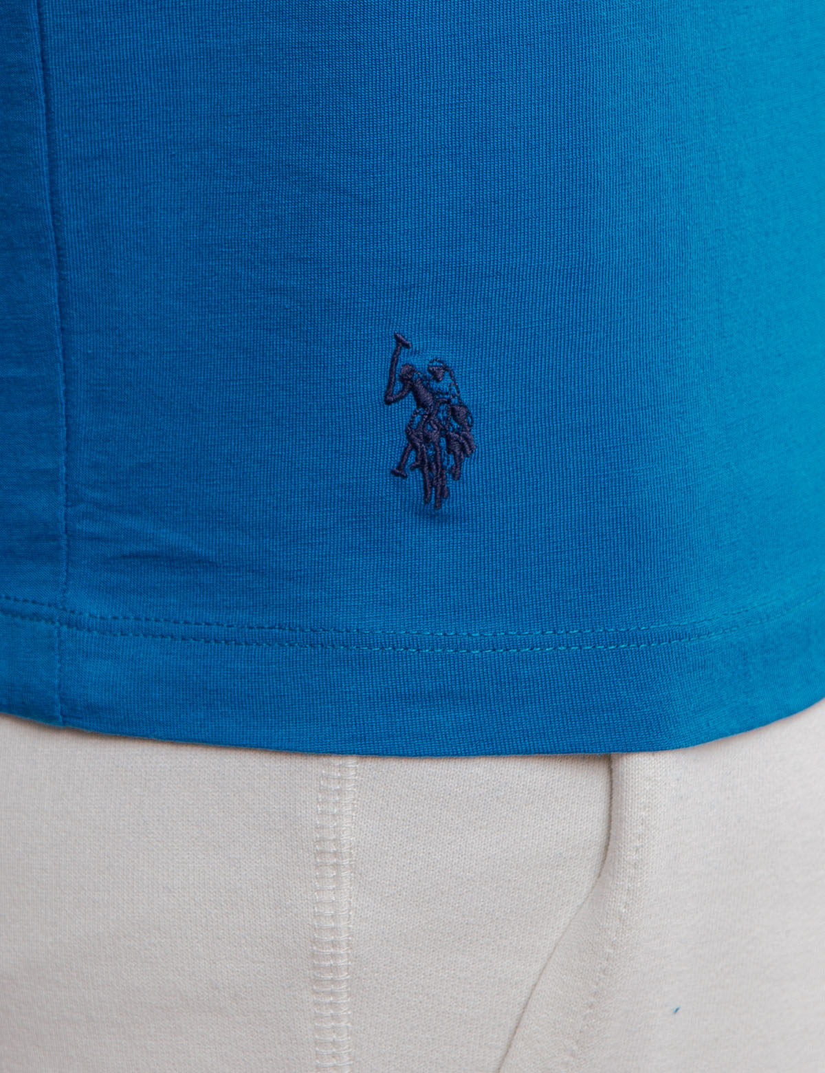 WHITE LABEL SUPIMA COTTON POCKET T-SHIRT– U.S. Polo Assn.