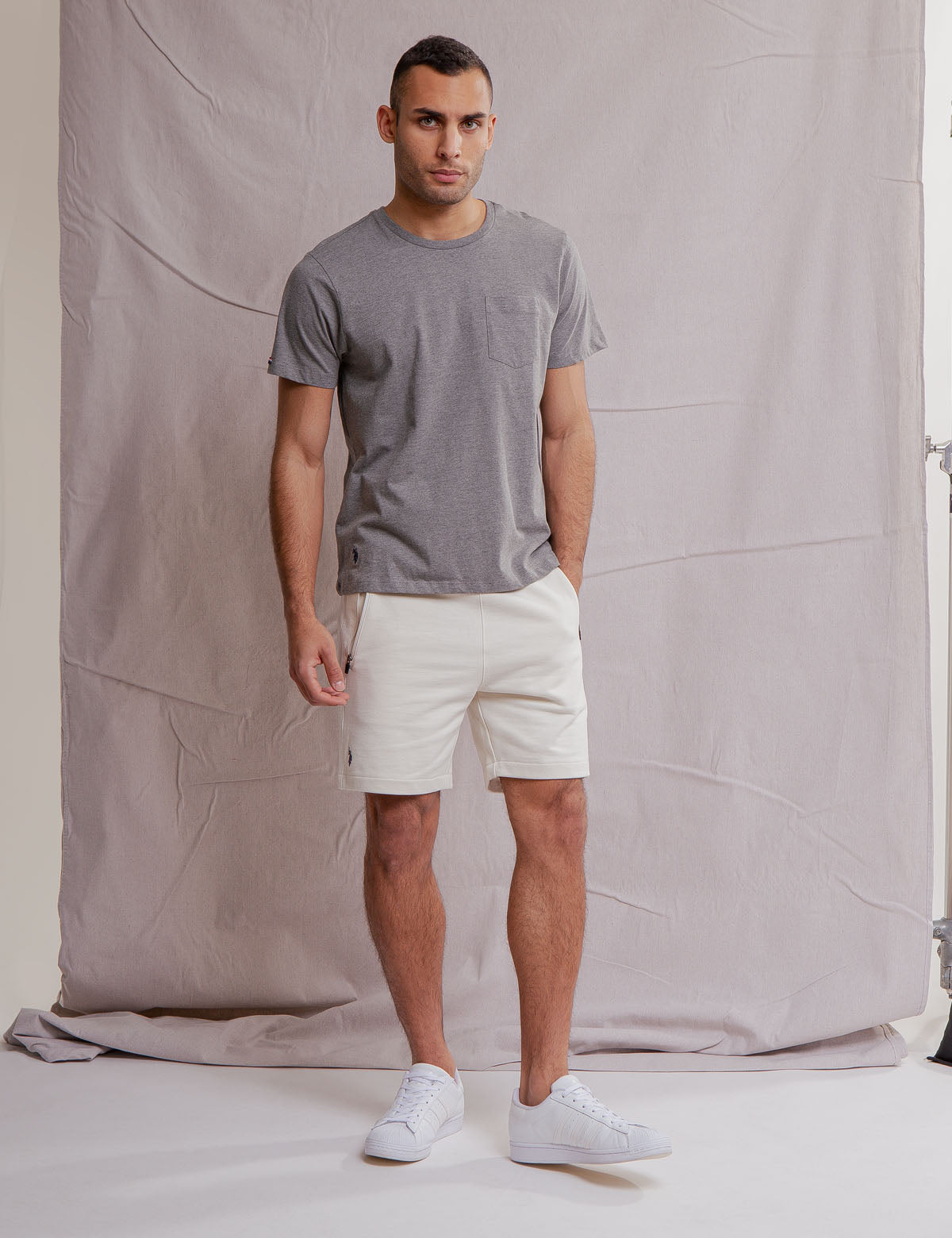 WHITE LABEL SUPIMA COTTON POCKET T-SHIRT– U.S. Polo Assn.