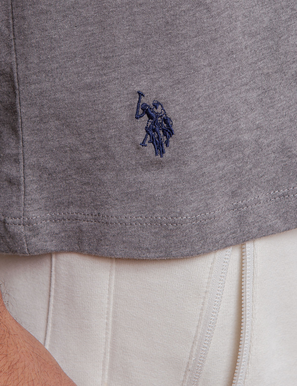 WHITE LABEL SUPIMA COTTON POCKET T-SHIRT– U.S. Polo Assn.