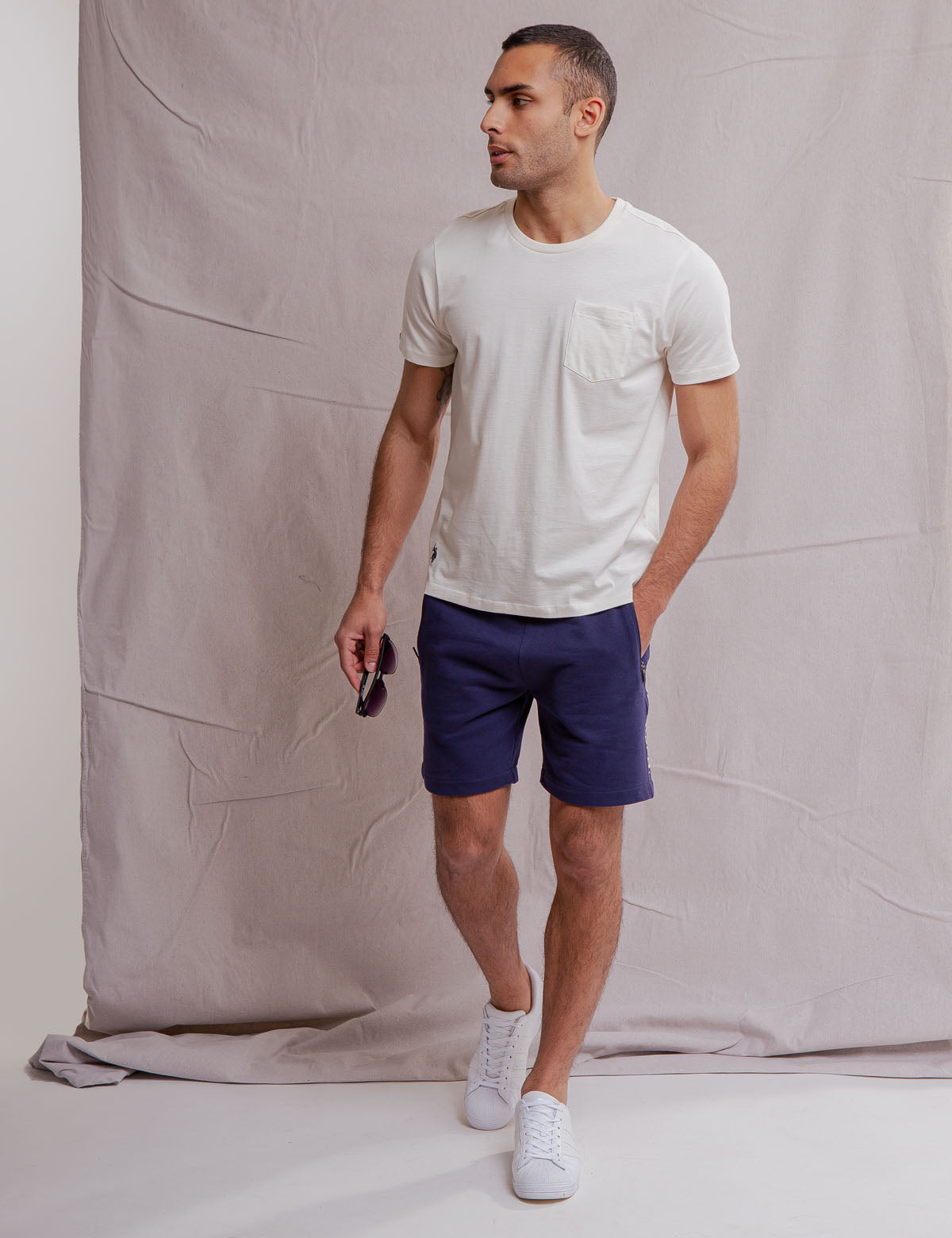 WHITE LABEL SUPIMA COTTON POCKET T-SHIRT– U.S. Polo Assn.