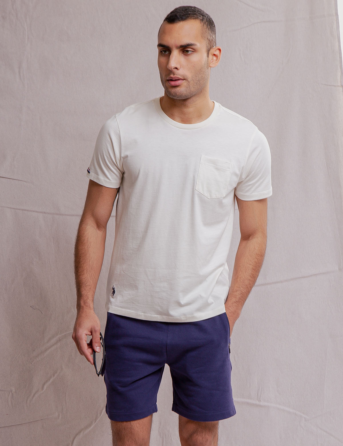 WHITE LABEL SUPIMA COTTON POCKET T-SHIRT– U.S. Polo Assn.
