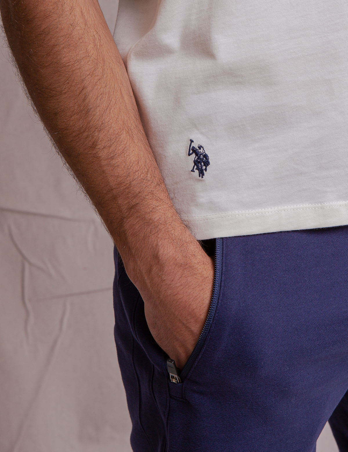 WHITE LABEL SUPIMA COTTON POCKET T-SHIRT– U.S. Polo Assn.