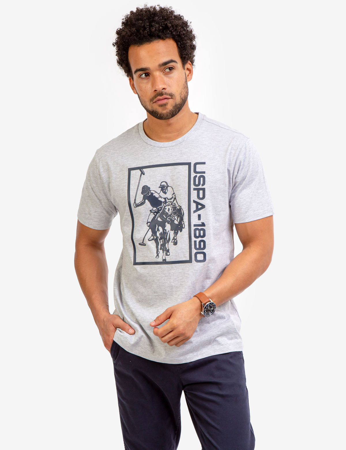 USPA GRAPHIC LOGO JERSEY T-SHIRT– U.S. Polo Assn.