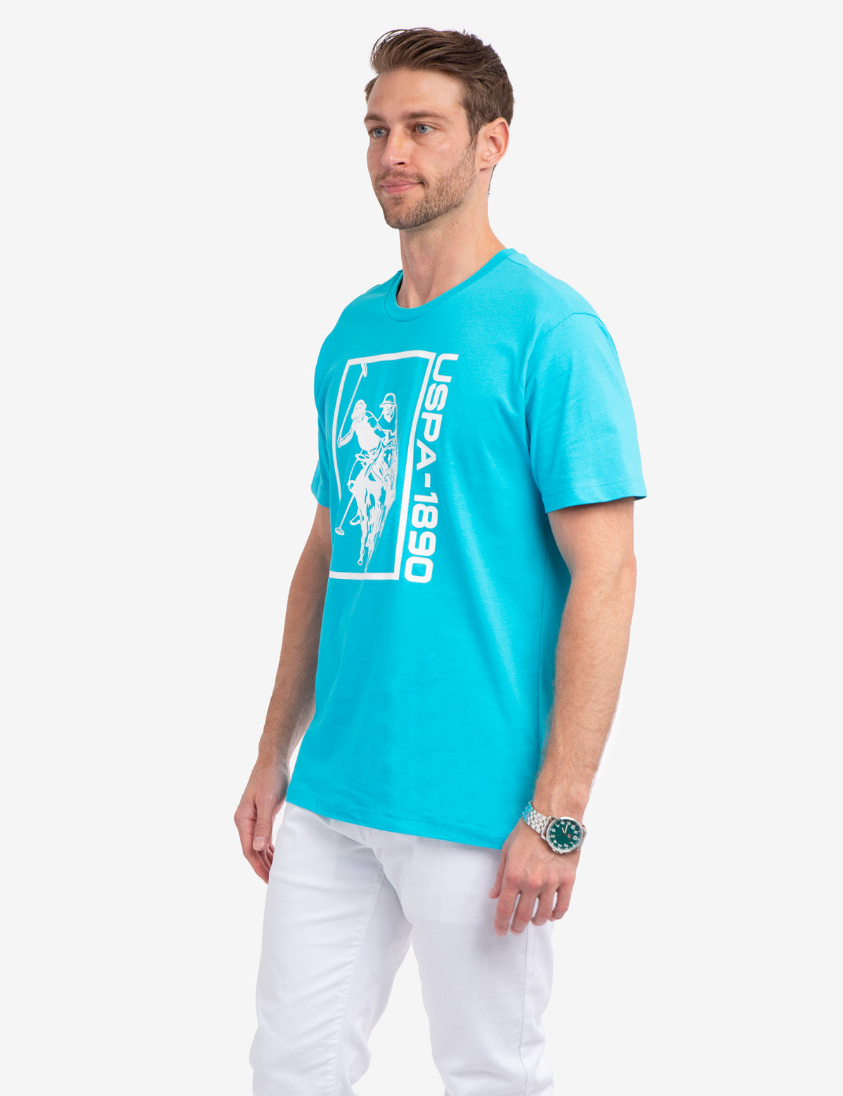 USPA GRAPHIC LOGO JERSEY T-SHIRT– U.S. Polo Assn.