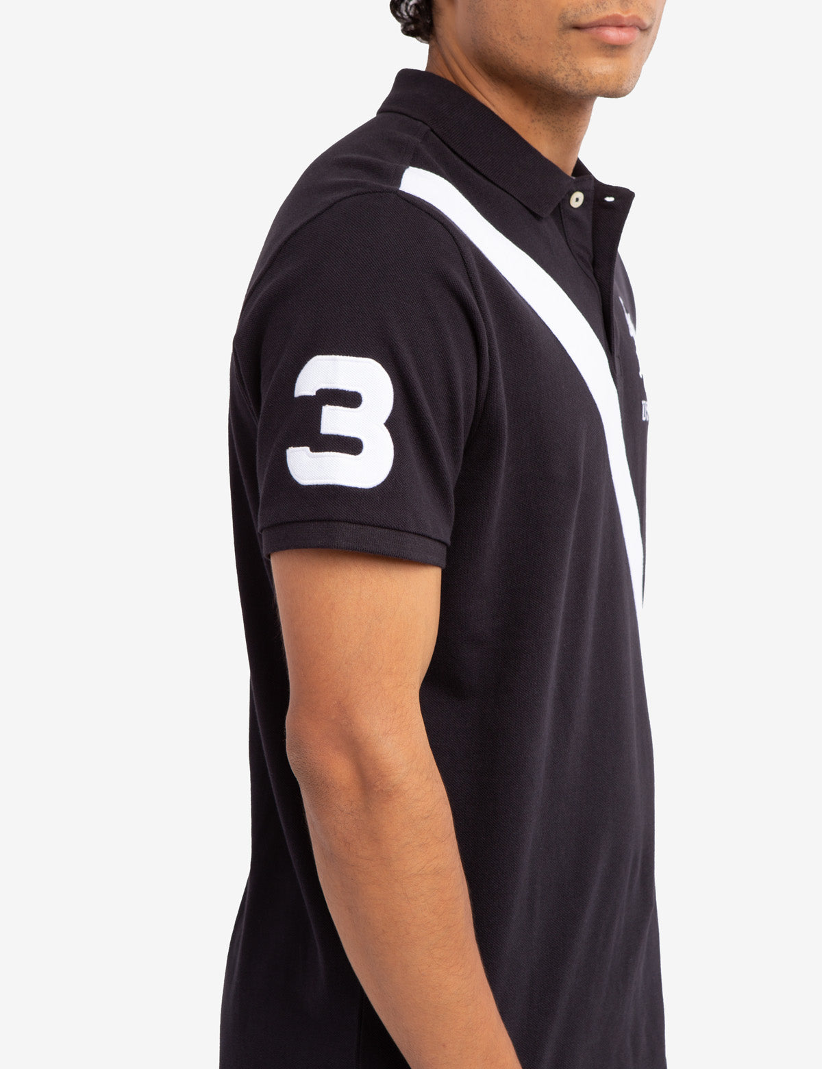 DIAGONAL SASH PIQUE POLO SHIRT– U.S. Polo Assn.