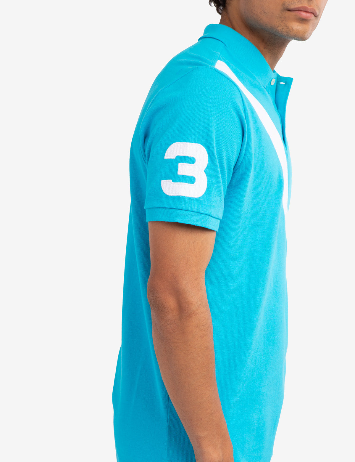 DIAGONAL SASH PIQUE POLO SHIRT– U.S. Polo Assn.