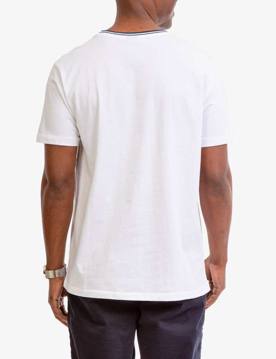 TIPPED CREW NECK COLLAR T-SHIRT– U.S. Polo Assn.