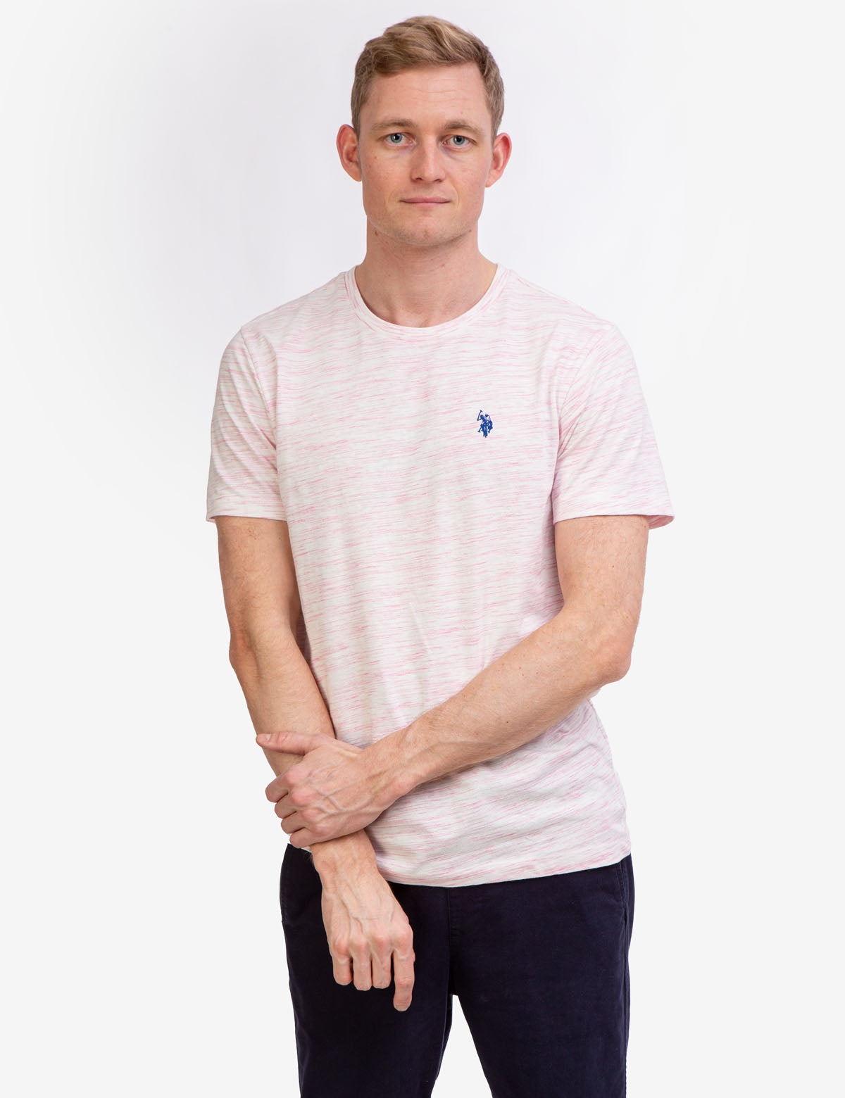 SPACE DYE JERSEY T-SHIRT– U.S. Polo Assn.
