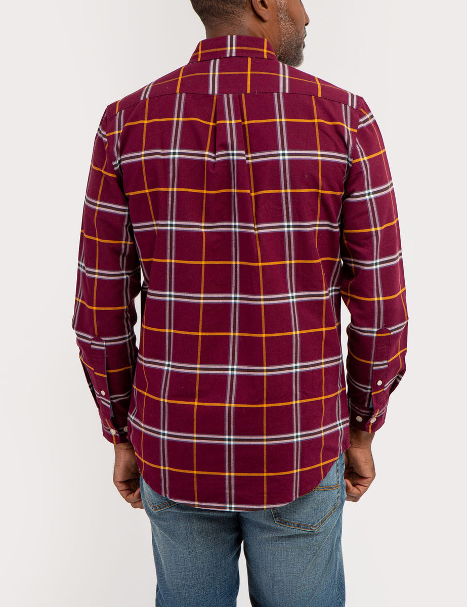 PLAID YARN DYE OXFORD SHIRT– U.S. Polo Assn.