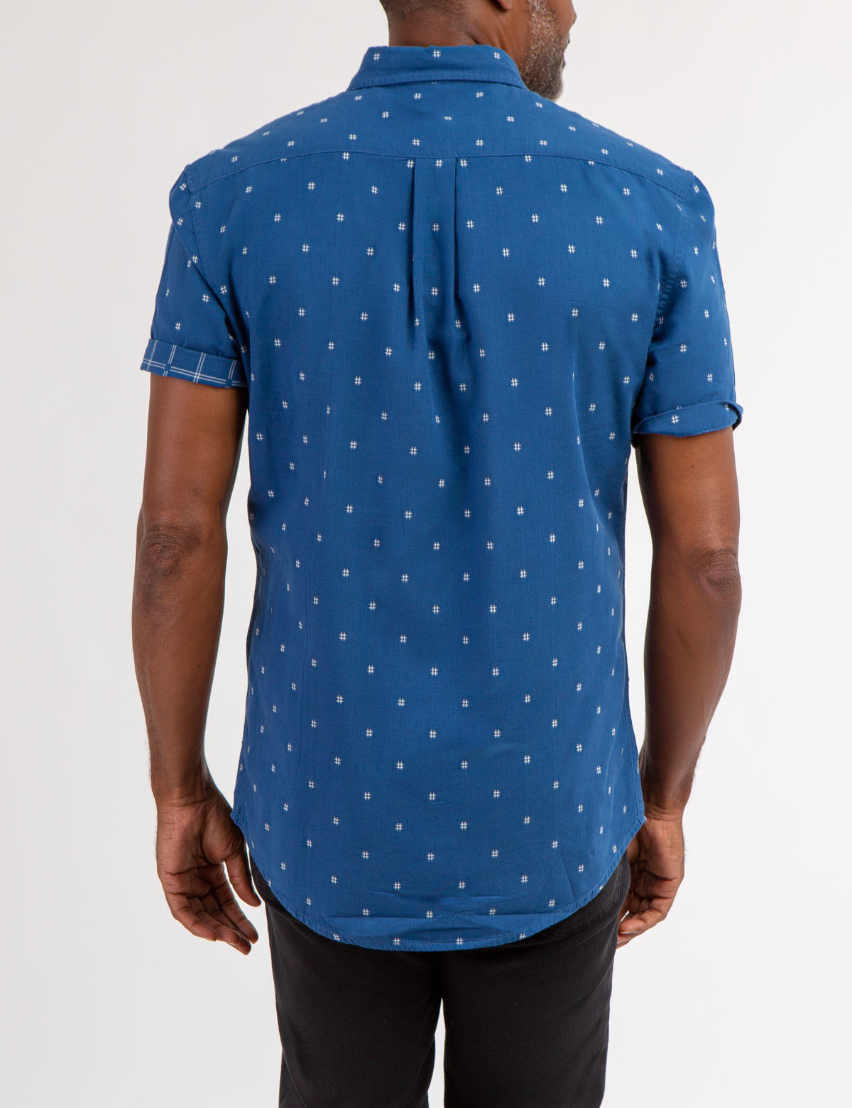 DOBBY DOUBLE SIDE PATTERN SHORT SLEEVE SHIRT– U.S. Polo Assn.