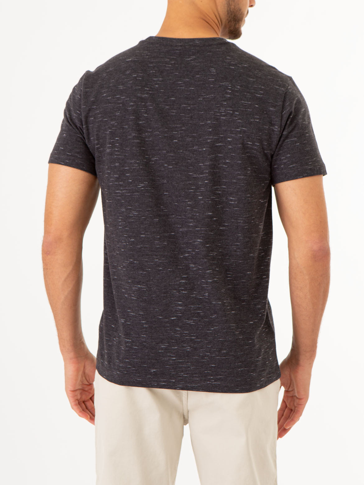 SPACE DYE CREW NECK T-SHIRT– U.S. Polo Assn.