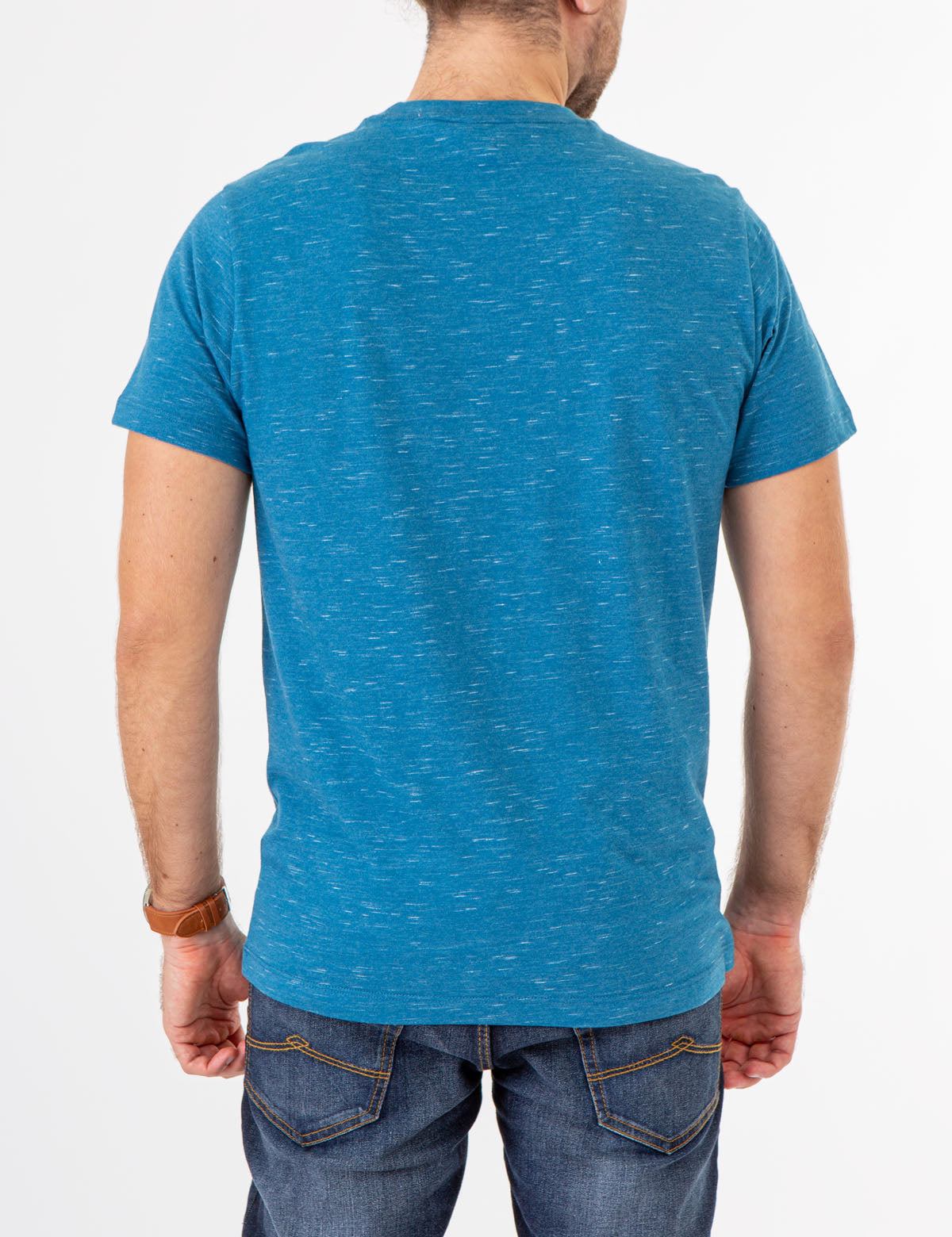 SPACE DYE CREW NECK T-SHIRT– U.S. Polo Assn.