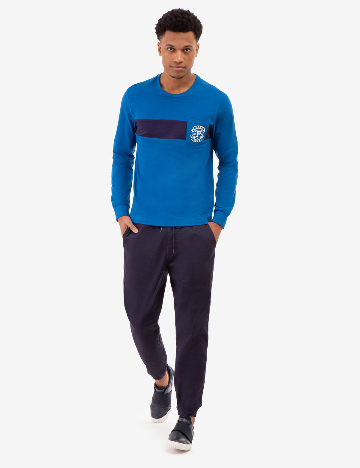 USPA TEAM COLORBLOCK LONG SLEEVE T-SHIRT– U.S. Polo Assn.