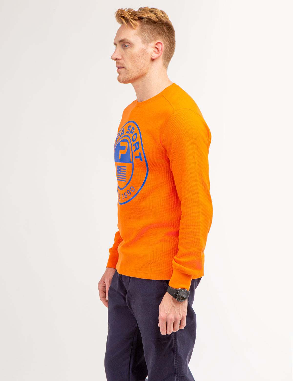 USPA SPORT THERMAL CREW PULLOVER– U.S. Polo Assn.